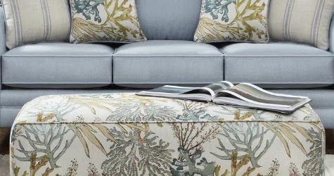 Awesome Coastal & Nautical Ottomans | DIY & Shop