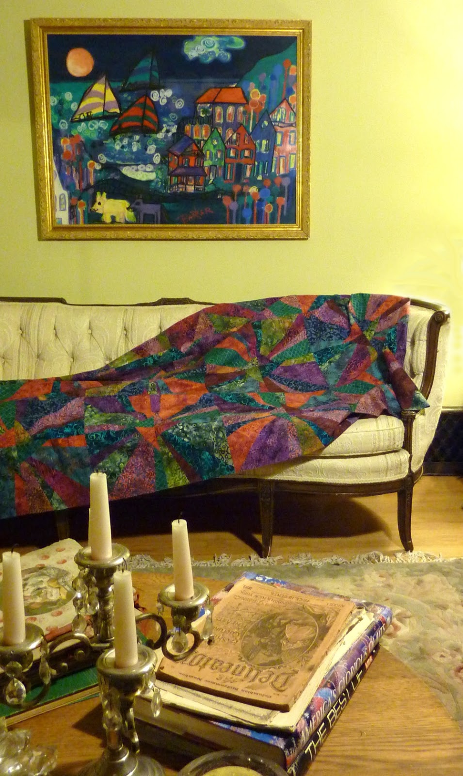 Busy Bee No. 16: SuperNova Quilt ... an easy Stack and Whack