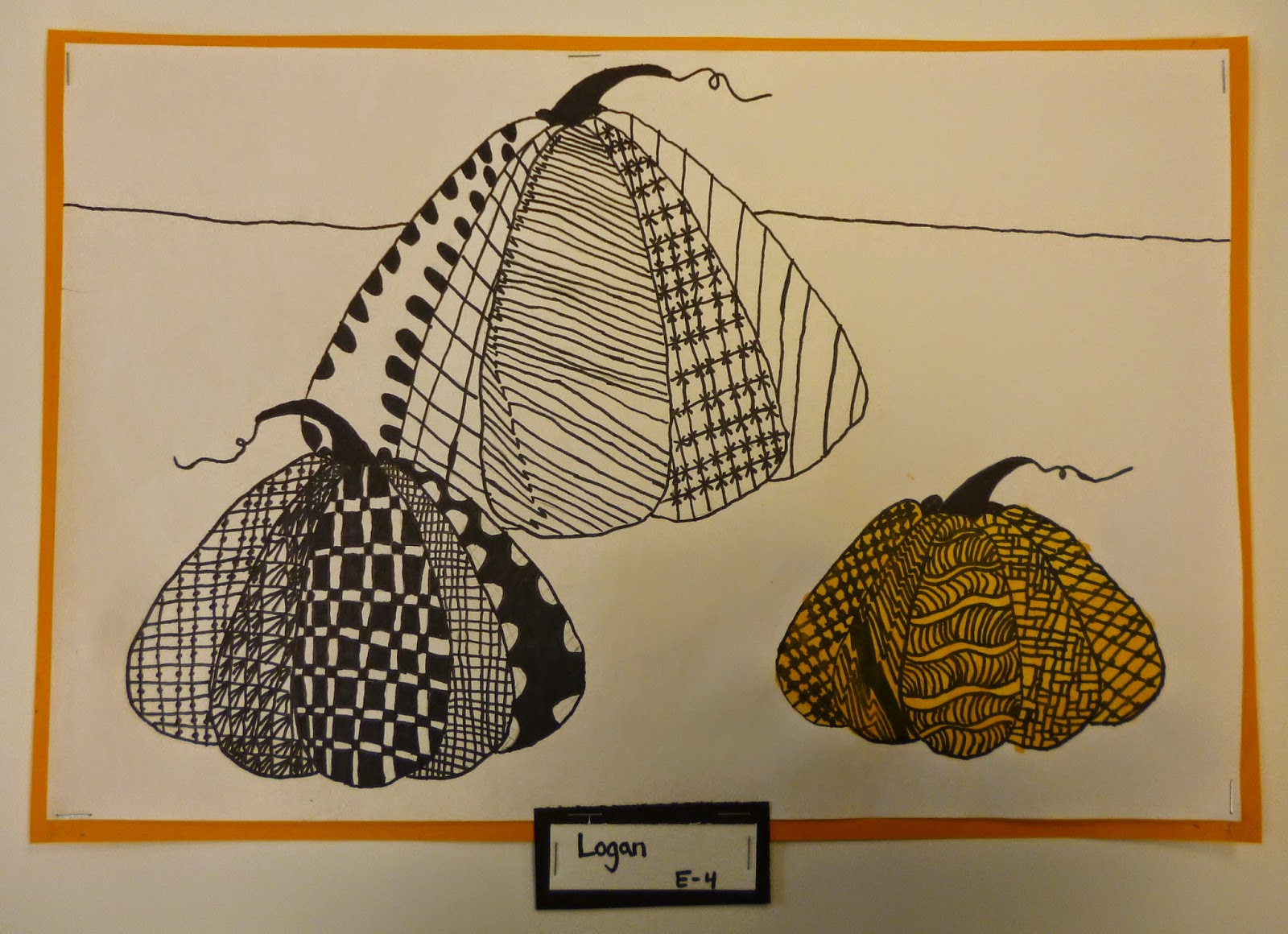 Zentangle Pumpkins