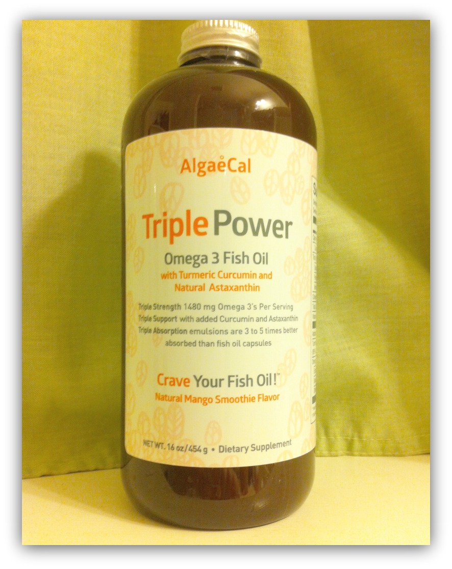 Pop Culture Shock: Triple Power Omega 3 Fish Oil by AlgaeCal Review