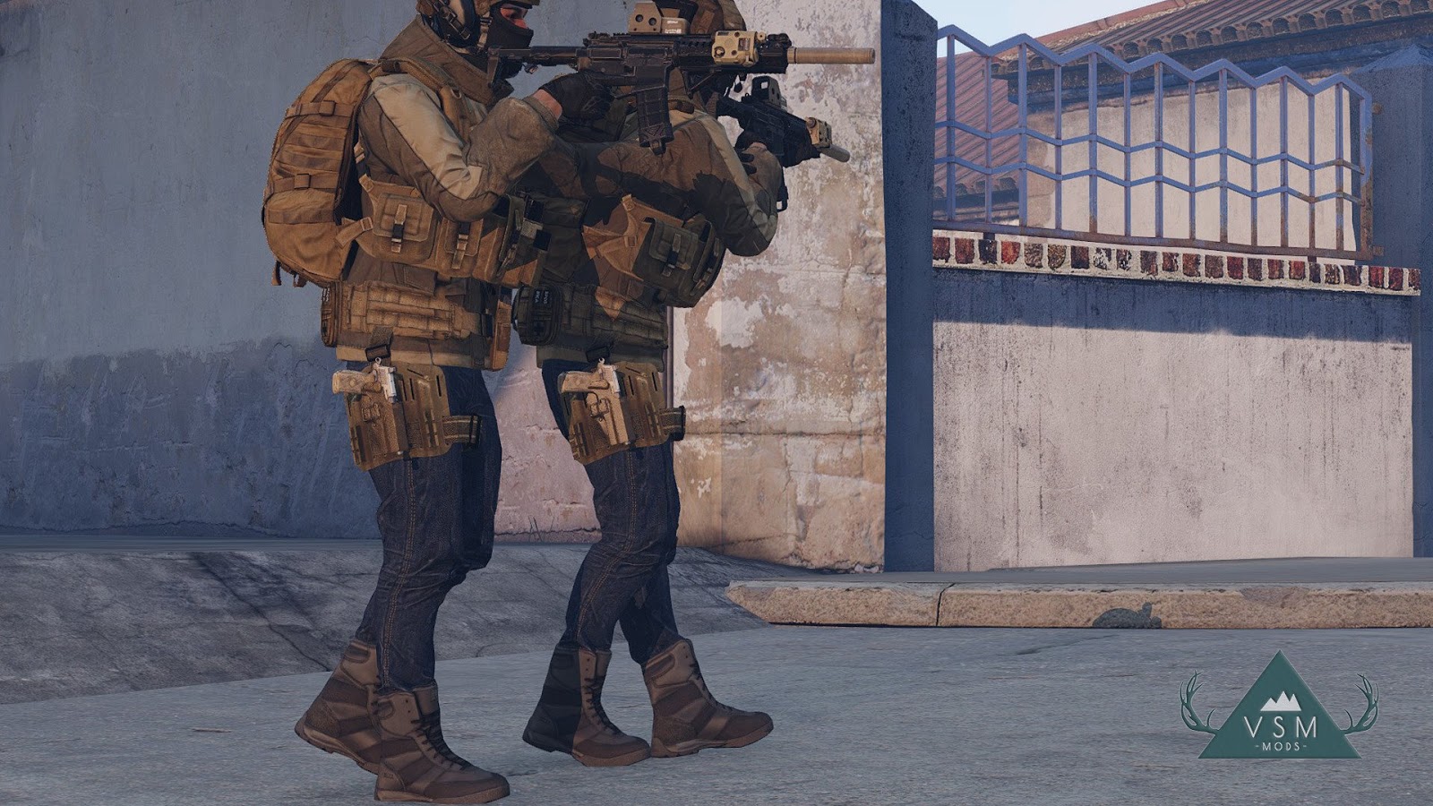 Arma 3 へ架空の戦闘グループを追加する Project Zenith MOD でブーツなど被服を改良中 | 弱者の日記^^ - Arma ...