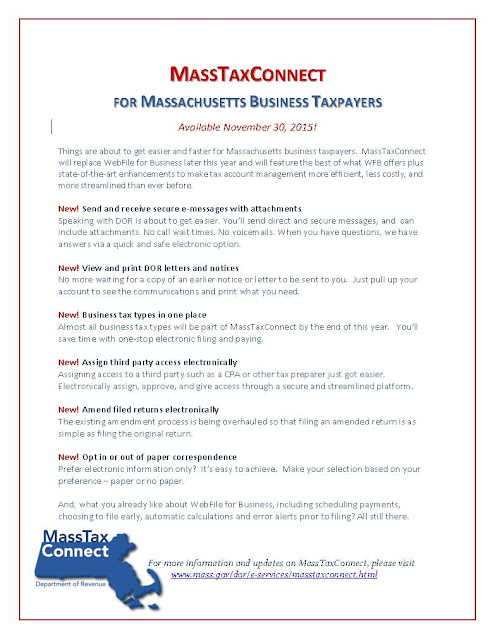 Massachusetts / Rhode Island NATP Chapter: MassTaxConnect for ...