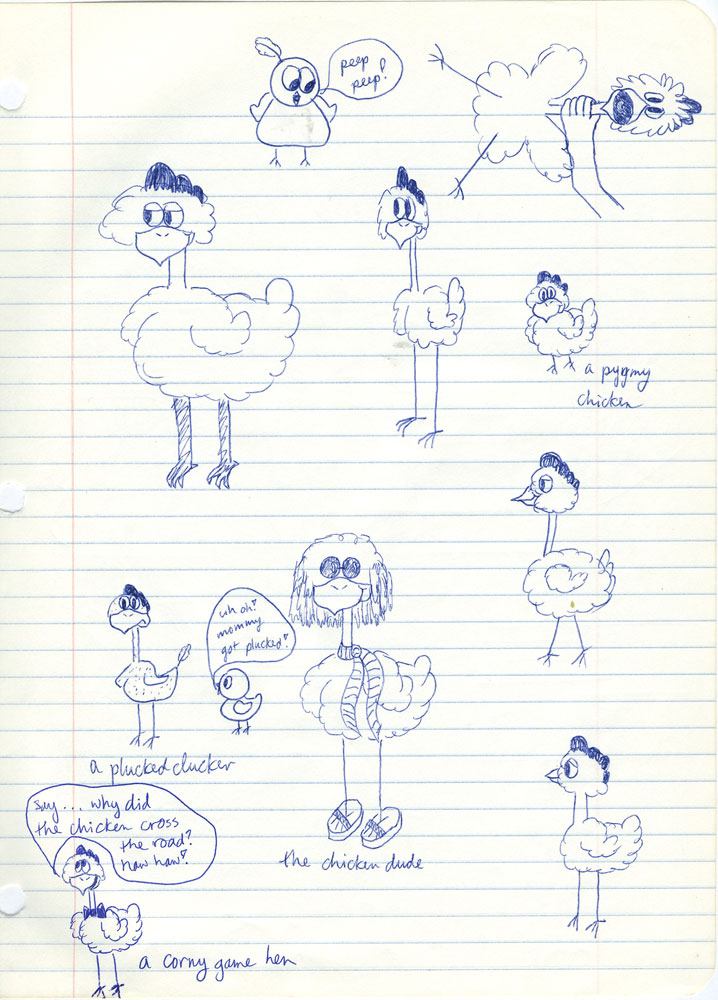 Free Ideas: Chicken Doodles