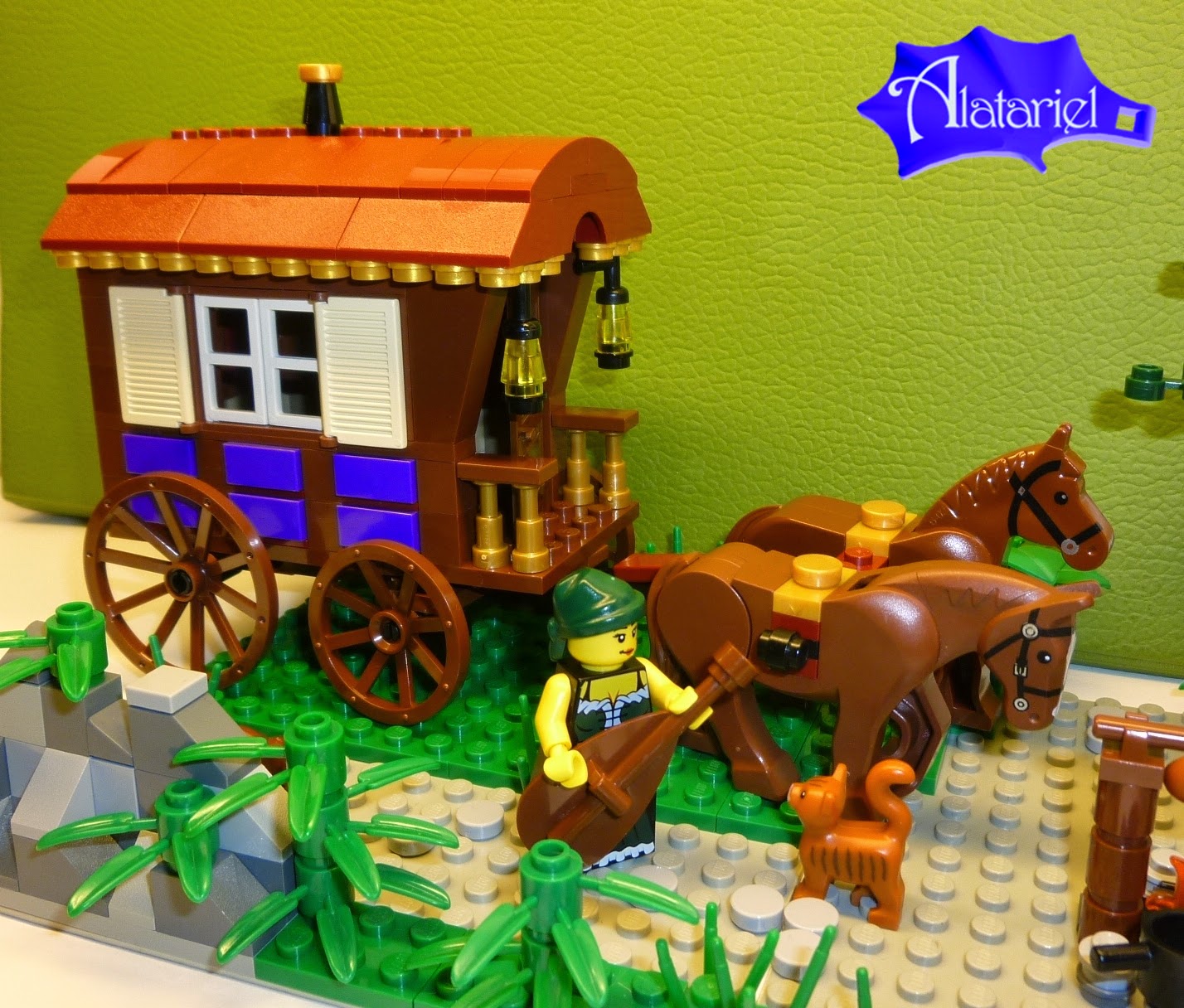 Alatariel's Atelier: Vardo (Romani Wagon) Lego Ideas Campaign