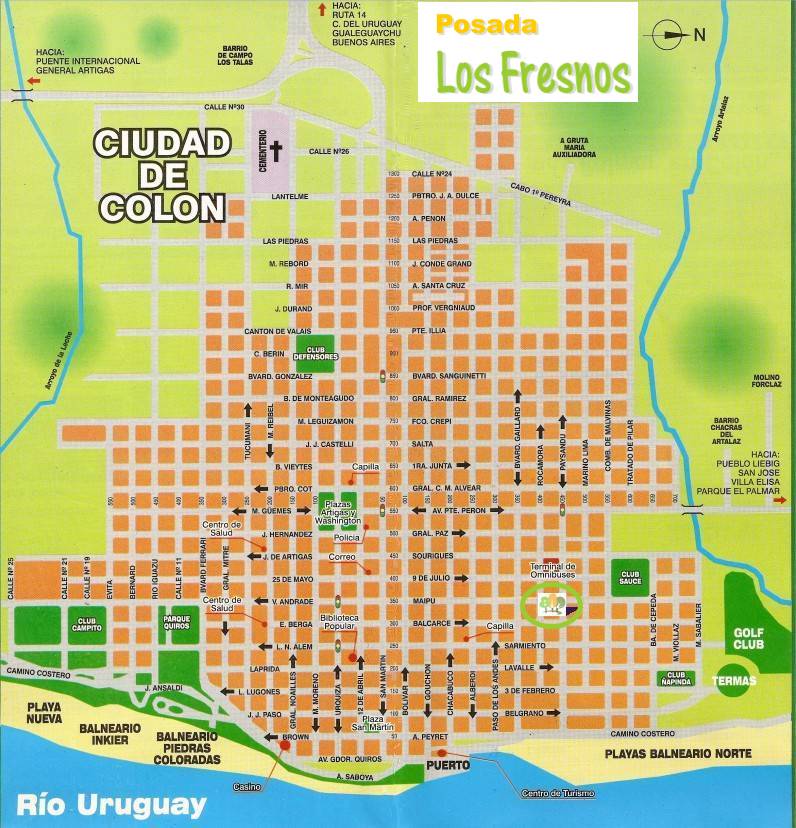 Destinos Entre Ríos - Colón - Region Litoral