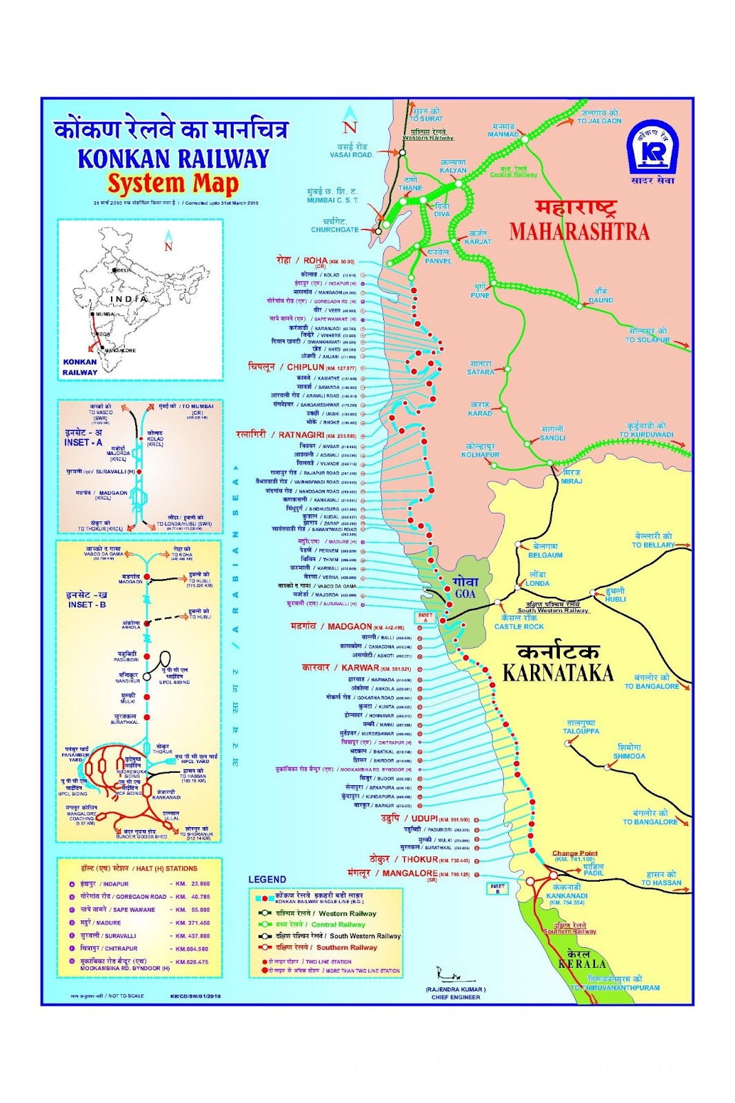 The Konkan Railway - Places to Visit in Konkan Area | All India Daily