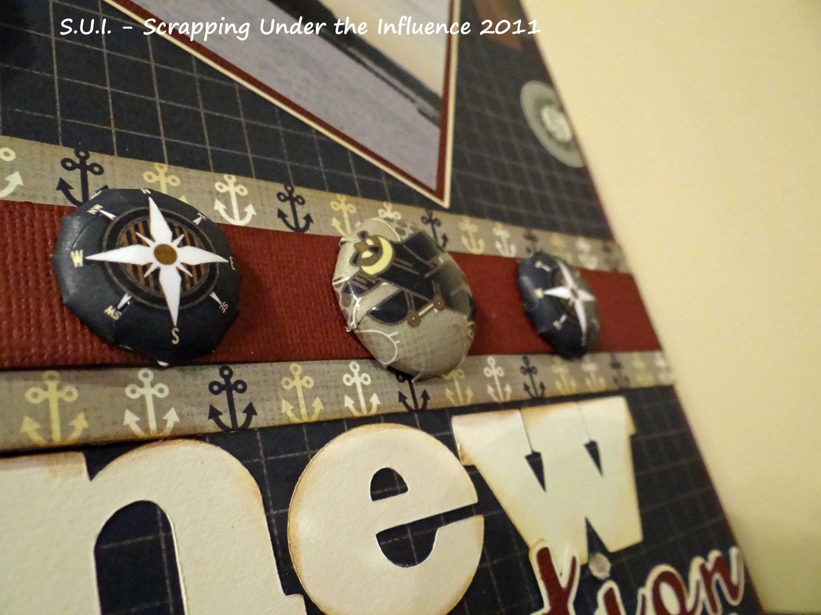 Scrapping Under the Influence: Bon Voyage Layout