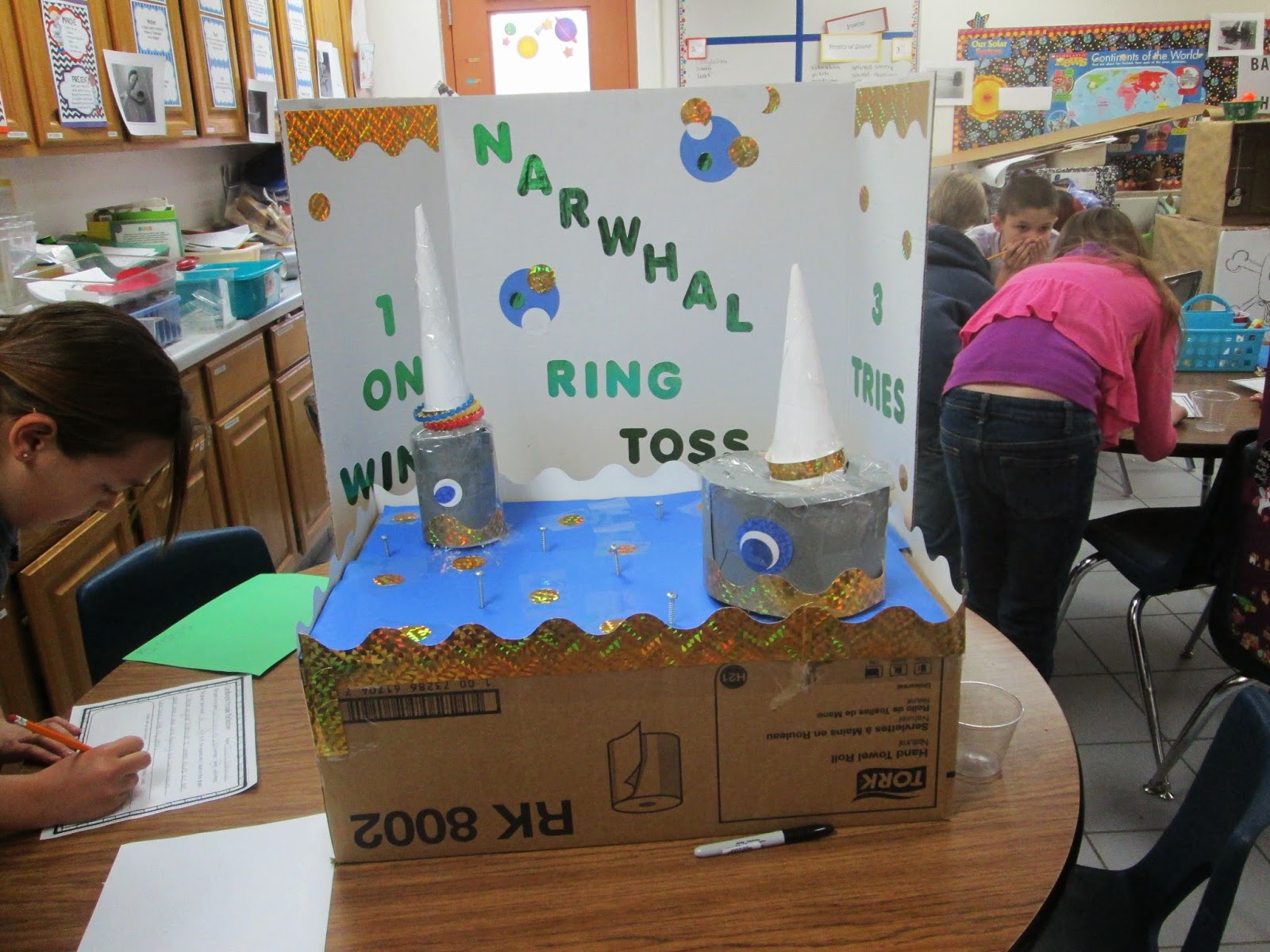 Cardboard Arcade Fun and Games - The Science School Yard