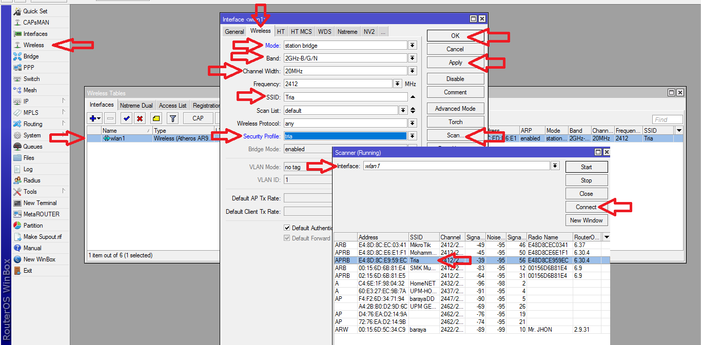 Membangun AP Bridge Dan Station Bridge Pada Router Mikrotik - Cinta ...