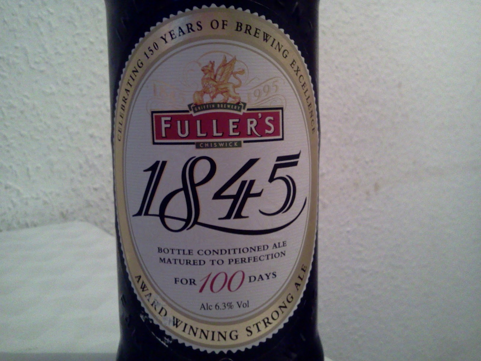 Fuller's 1845 English Strong Ale - Average Guy's Guide to Beer