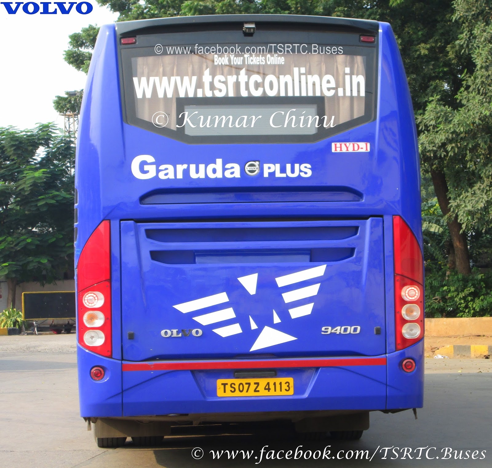 TSRTC GARUDA PLUS Buses VOLVO B9R I-Shift and Scania 13.7m