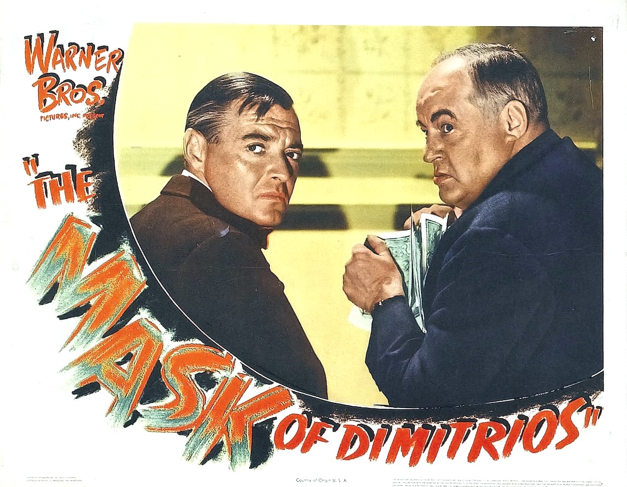 Happyotter: THE MASK OF DIMITRIOS (1944)