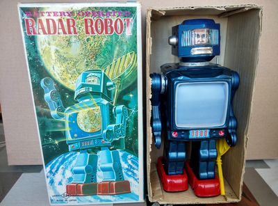 Bonecas e Brinquedos Anos 1960 e 1970: Radar Robot, da Horikawa