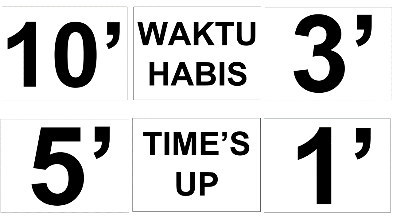 [DIY] Membuat Papan Countdown Pengingat Waktu untuk Seminar