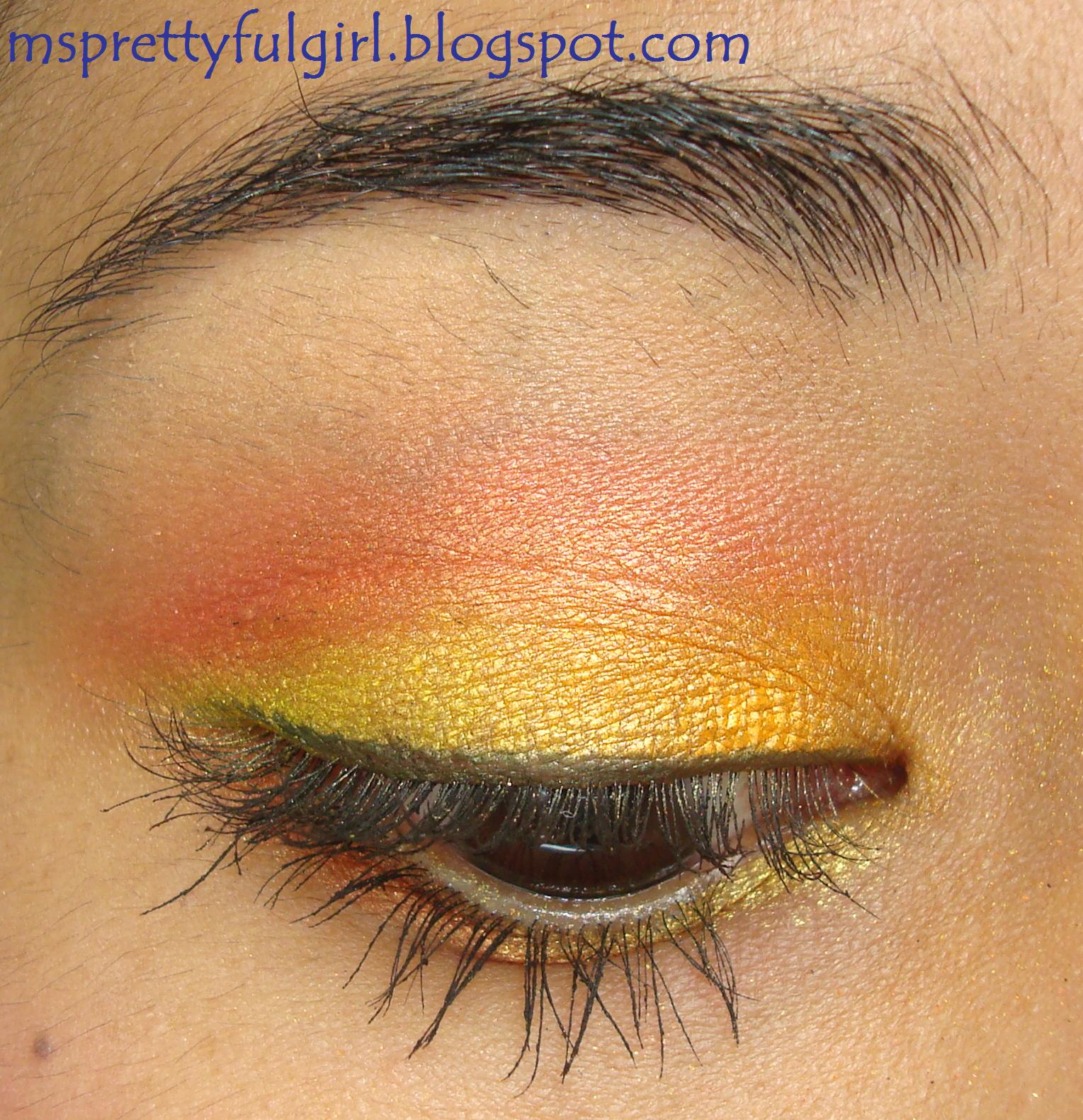 Ms. Prettyful Girl: Profusion Pearl Eyeshadows: Double Eye Look