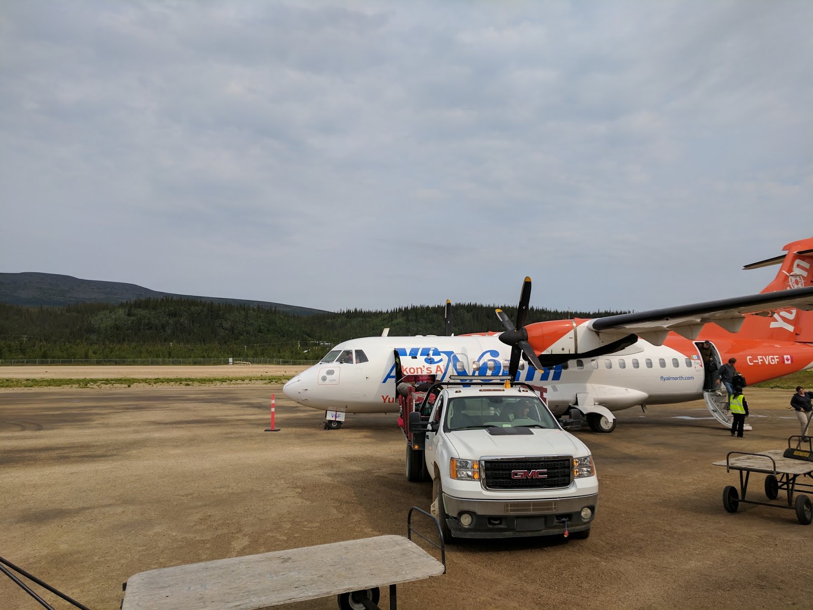 The Three Ocean Tour: Air Travel Day to Inuvik