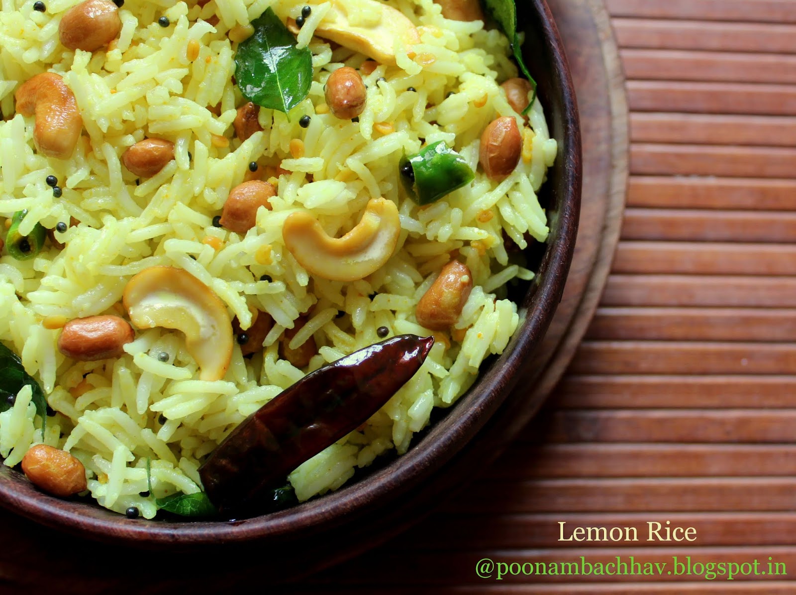 Annapurna: Chitranna / Lemon Rice Recipe
