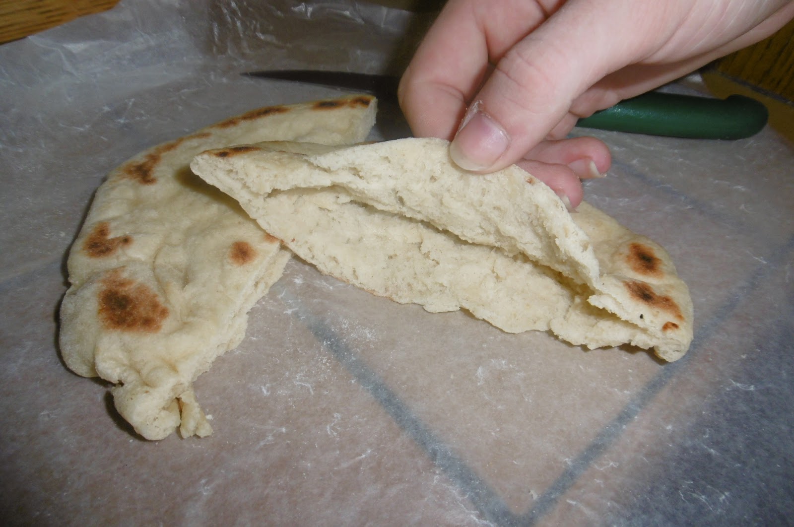 Madhouse Family Reviews: Globecooking recipe : Batbout, frying pan ...