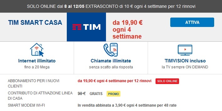 [-il Fiorino News-]: TELEFONIA - Accesso alle promozioni di TIM fisso ...