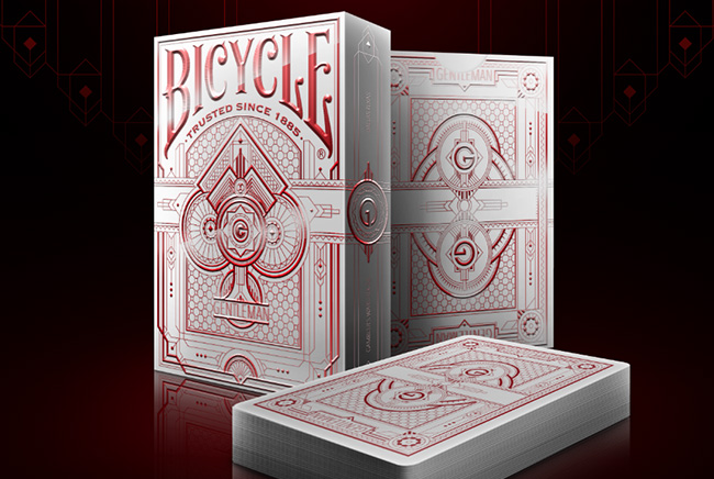 First Look: GENTLEMAN Playing Cards by Gambler's Warehouse