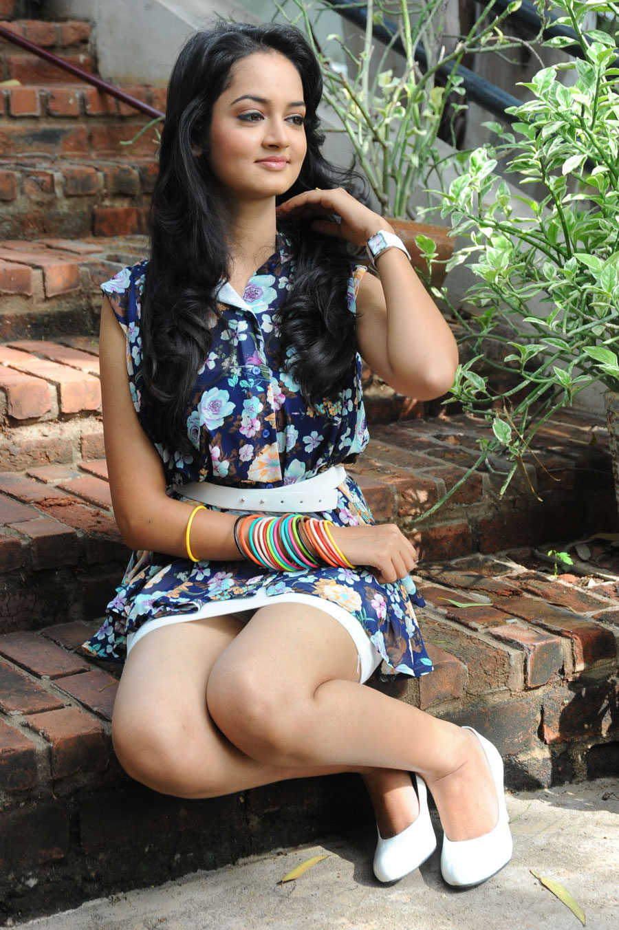 Sanvi Gorgeous Photos at Adda Movie Opeing event