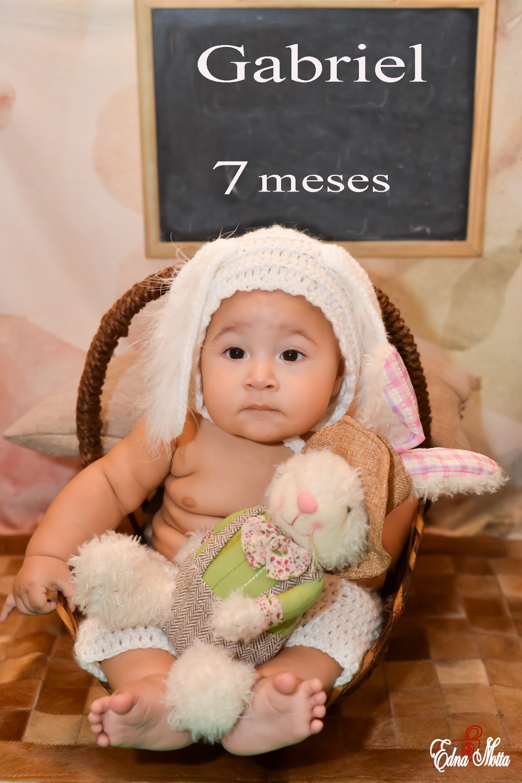 Edna Motta Fotografia: Gabriel 7 meses. Bebê em acompanhamento ...