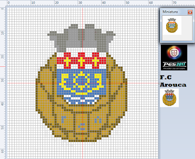 Pes Editor : Liga Portuguesa: Emblema F.C Arouca