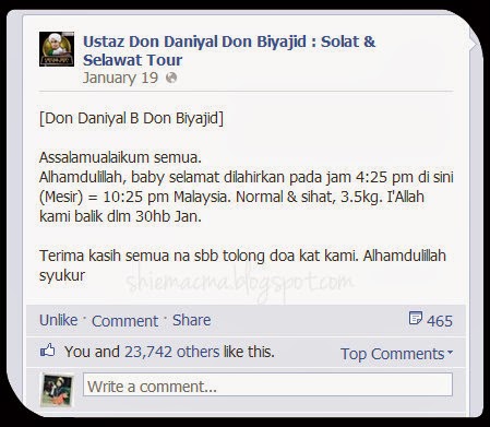 ♥CMa786♥: Don Mustofa nama anak Ustaz Don
