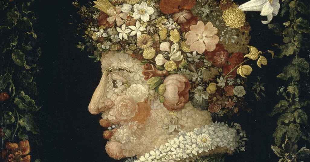 The Virtual Astrolabe : A Painting a Day: Arcimboldo's Spring (1573)