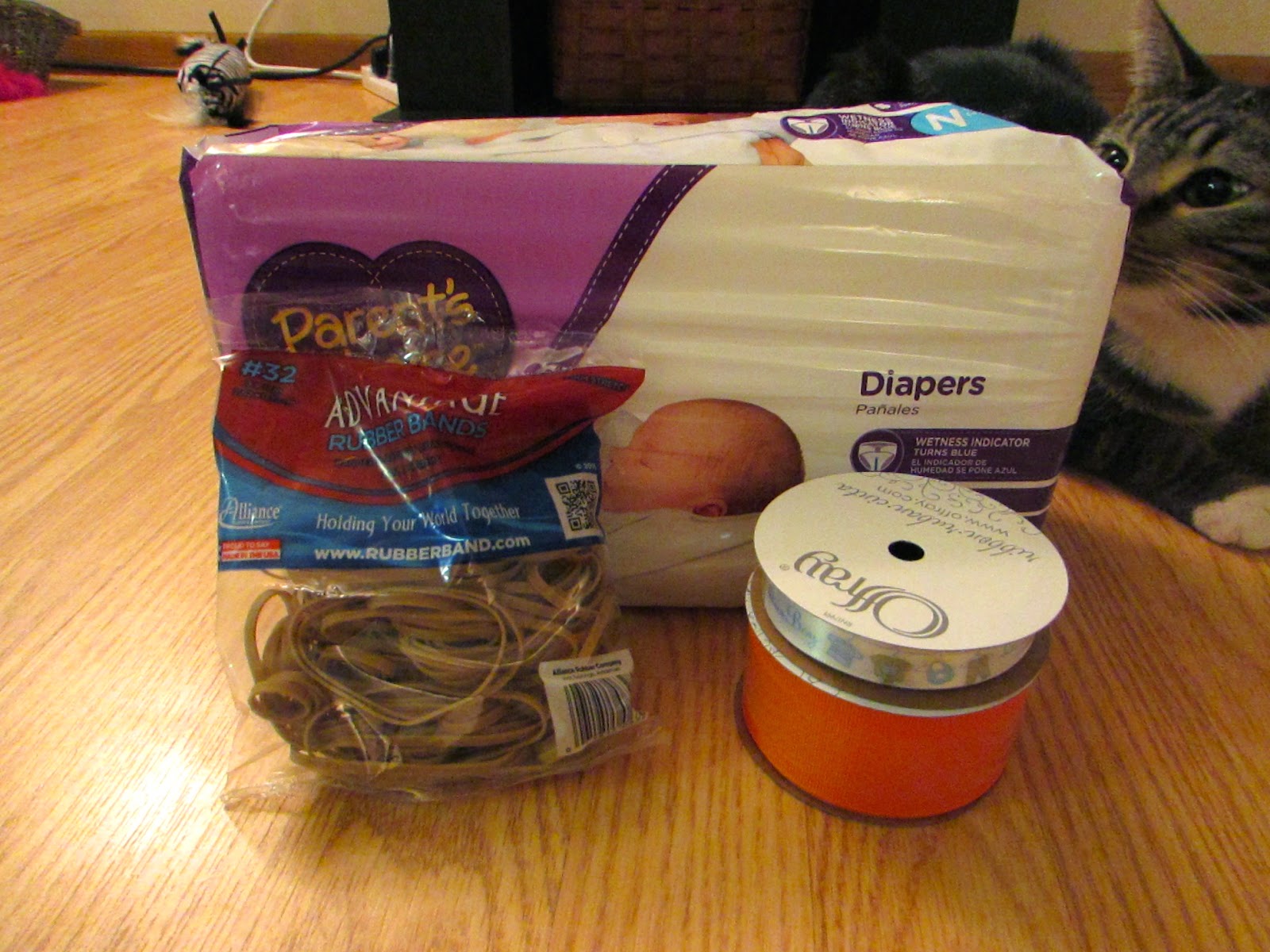 The Classroom Crafter: Diaper Cakes: step-by-step tutorial