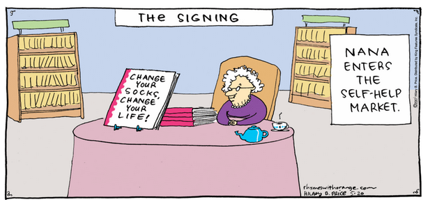 Mystery Fanfare: Cartoon of the Day: Book Signing