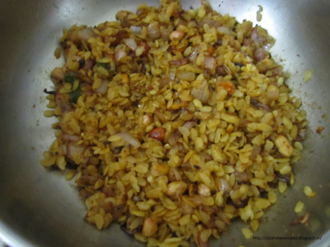 @ Best Maharashtrian Recipes : Masala Pohe / Tamarind Pohe