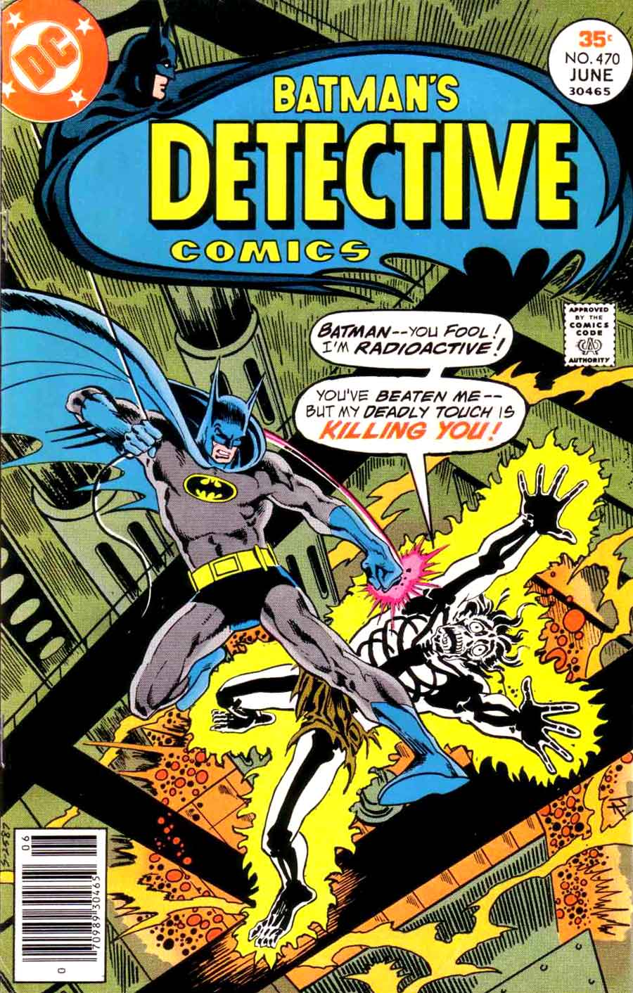 Detective Comics #470 - Walt Simonson art + 1st Silver St. Cloud ...