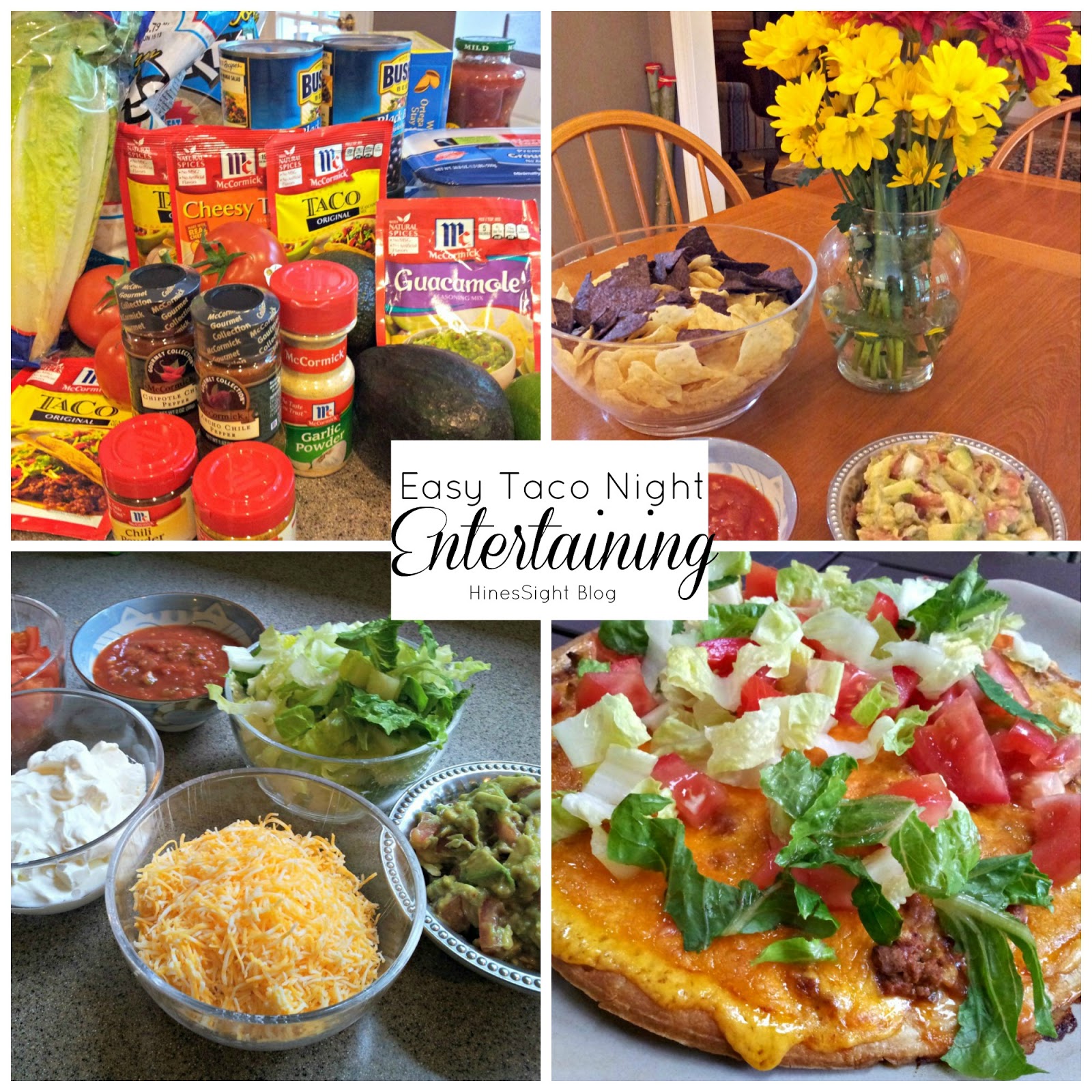 Make it a Simple, Taco-Themed Dinner Party: Fiesta Tacos, Taco Pizza ...
