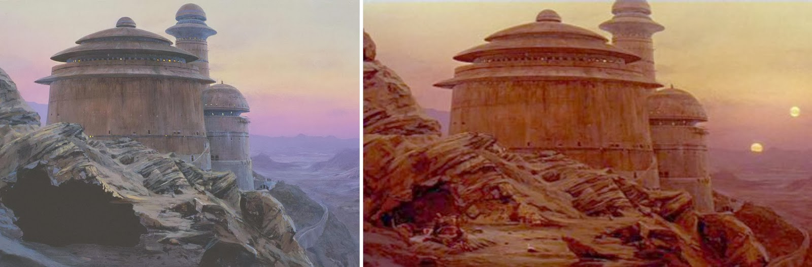 Strange Tales: Return Of The Jedi matte paintings