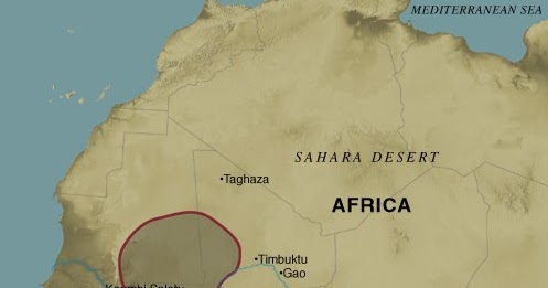 The Ancient Kingdom of Ghana: Ancient Ghana: Map and Early History