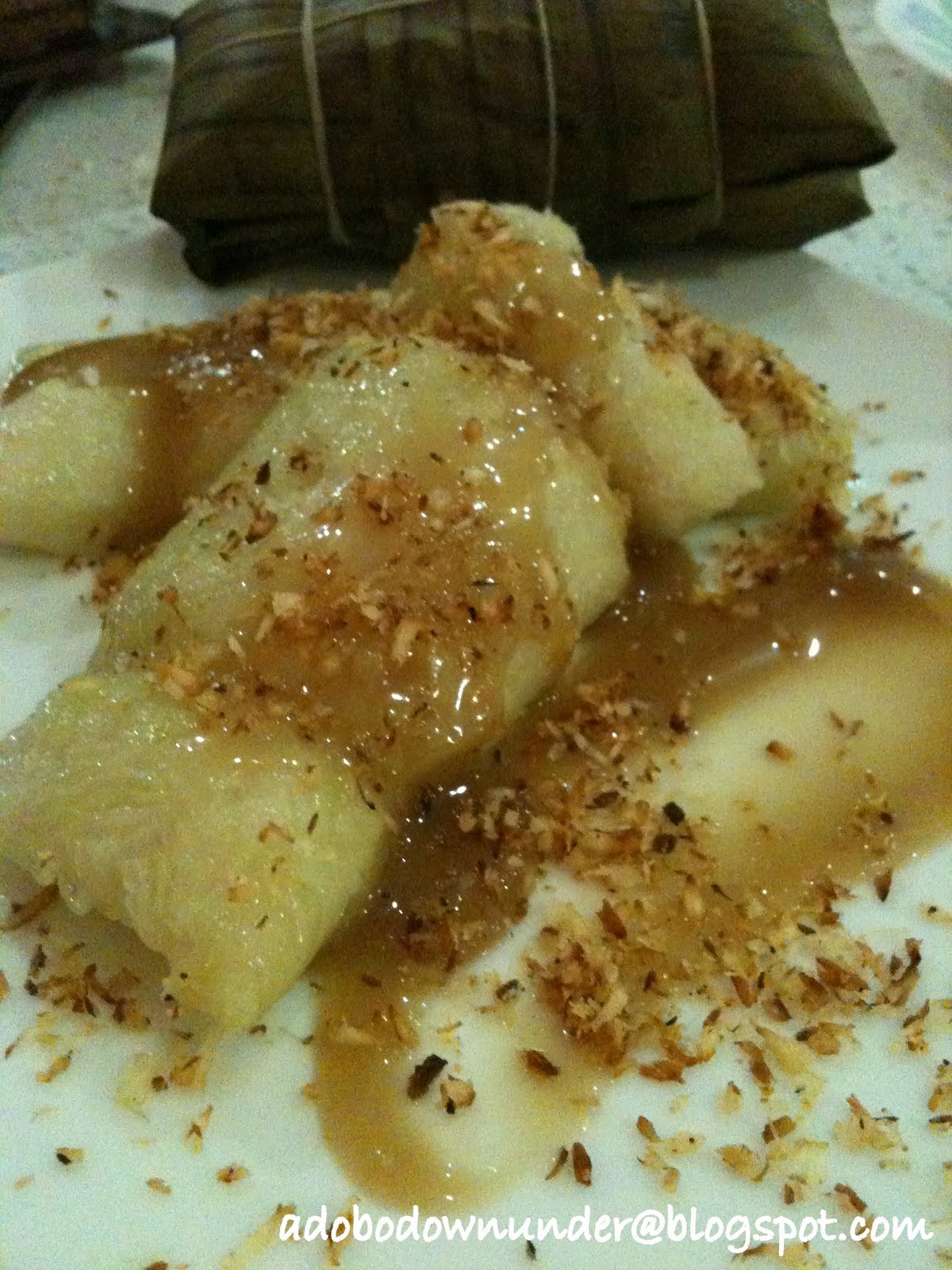 adobo down under: Suman sa Lihiya