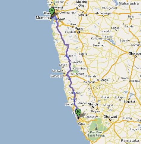 Cybercaptain: Mumbai - Goa - Mumbai