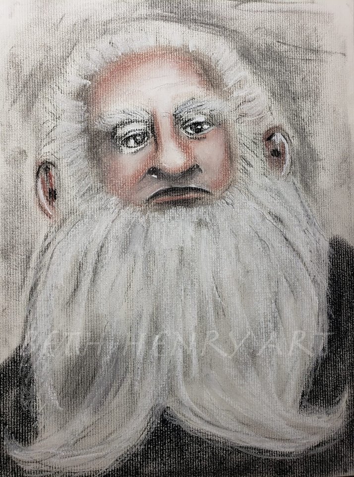 Balin in Charcoal - Beth Henry Art