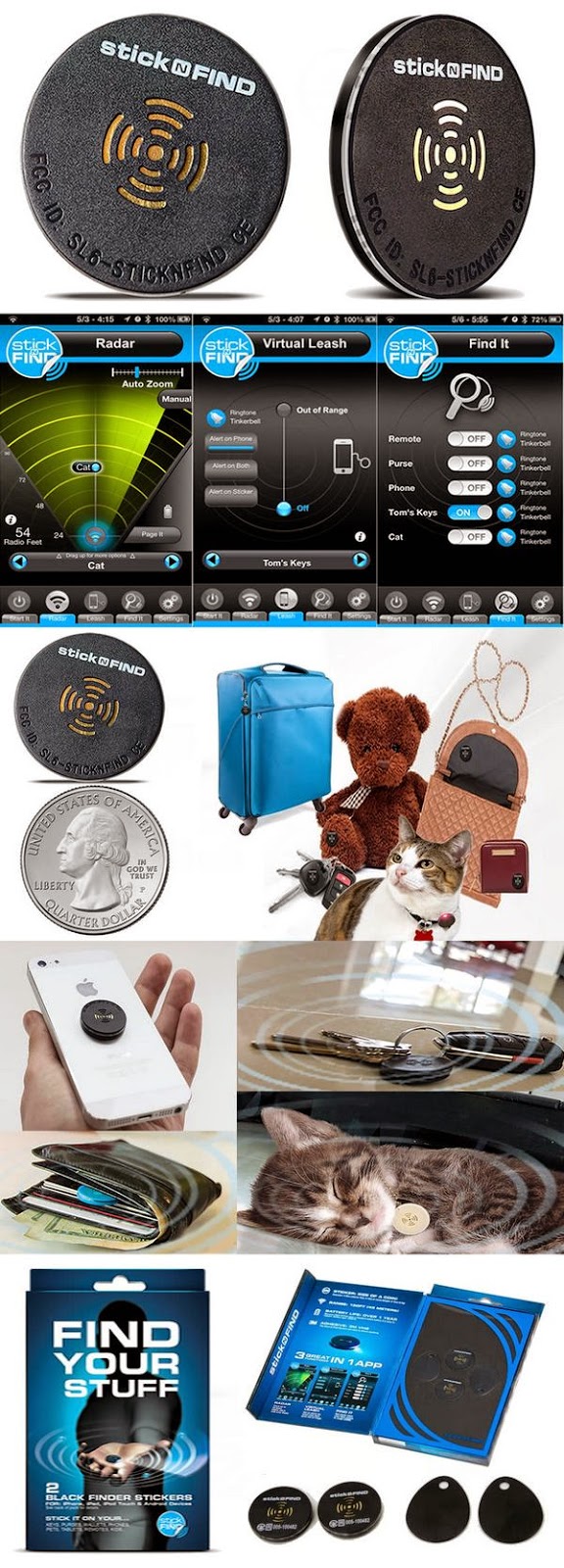 Bluetooth Item Finder To Find Lost Items - Cool and Awesome Stuff to ...