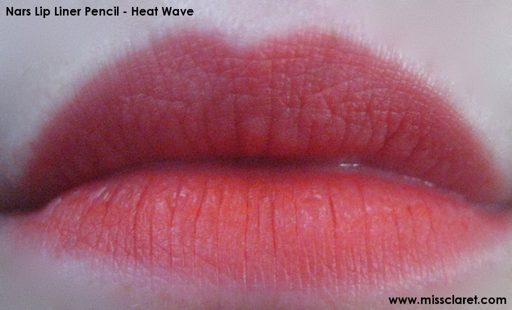 miss claret: Nars Lip Liner Pencil - Heat Wave