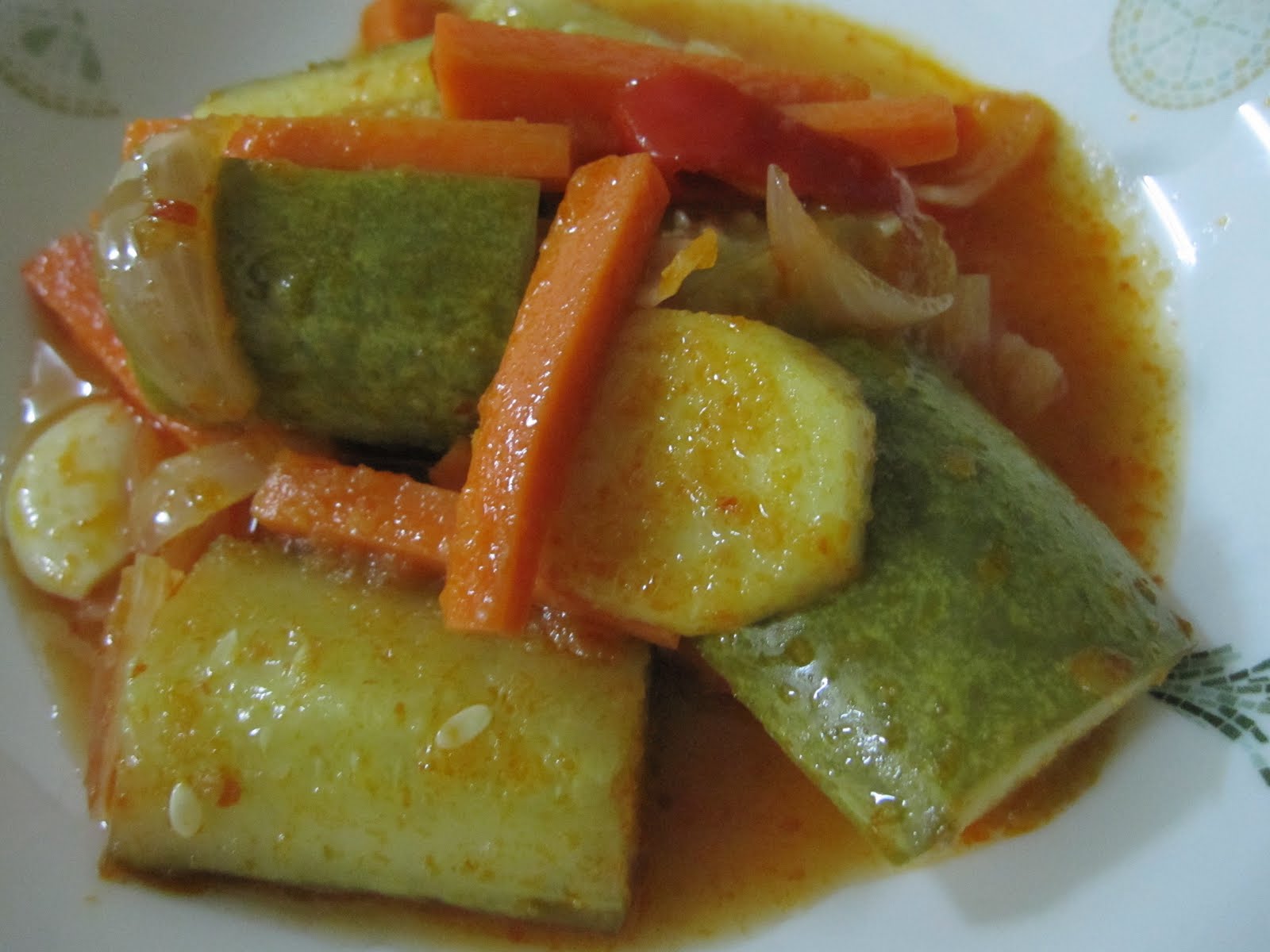 .::Haha No Aji::.: Acar Timun Masak