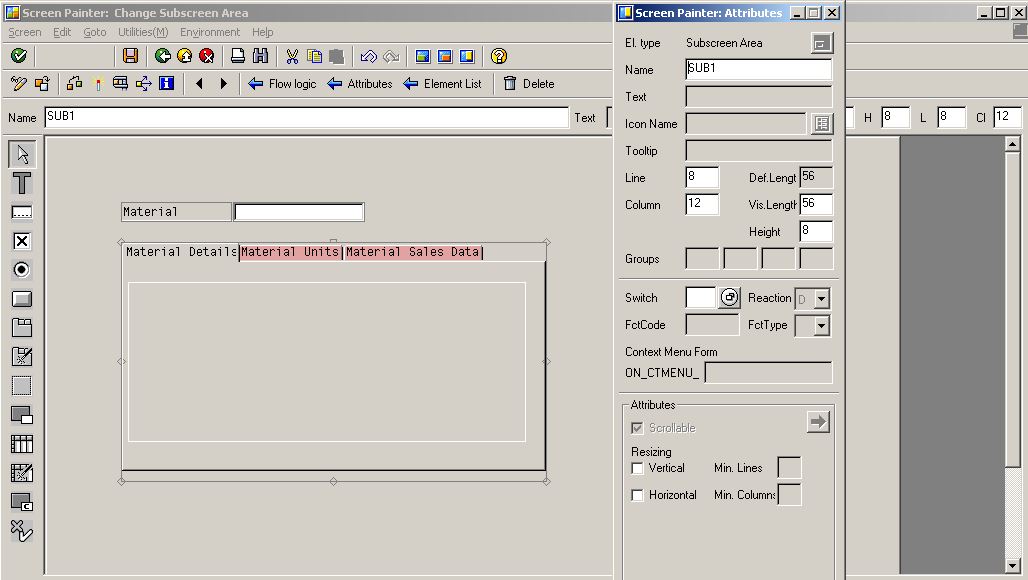SAP ABAP 4 Tutorial: Simple Tabstrip Control