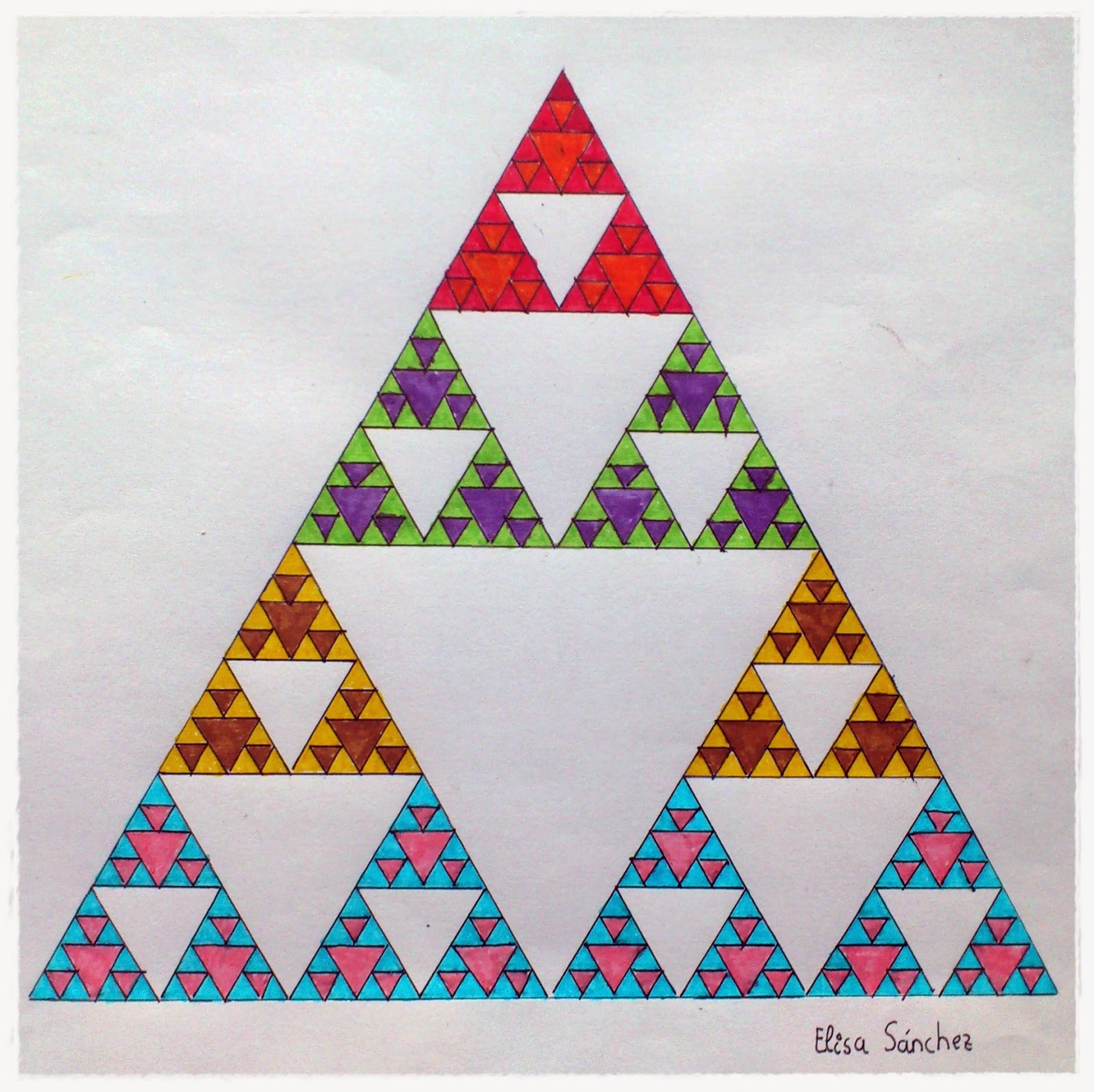 ¡qué ARTE, quillo!: Composiciones basadas en TRIÁNGULOS por 4º ESO