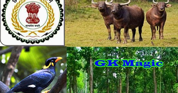 छत्तीसगढ़ के राजकीय प्रतीक चिन्ह | STATE SYMBOL OF CHHATTISGARH | CG Ke ...
