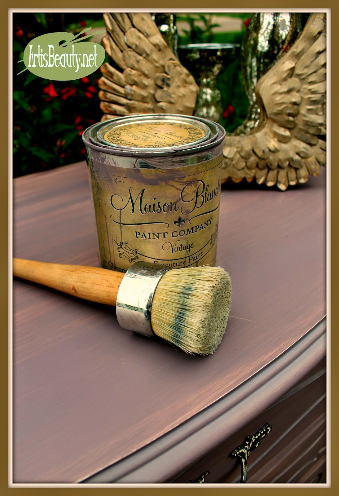 ART IS BEAUTY: Chicory Spice French Provincial Dresser Makeover