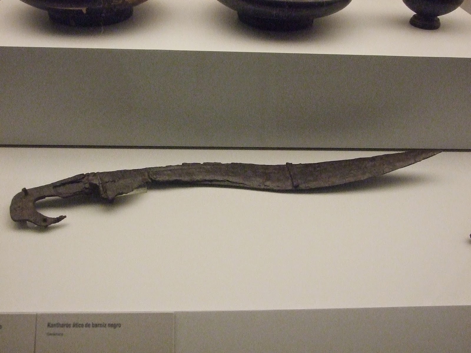 MUSEO ARQUEOLÓGICO DE MURCIA: ARMAMENTO IBERO