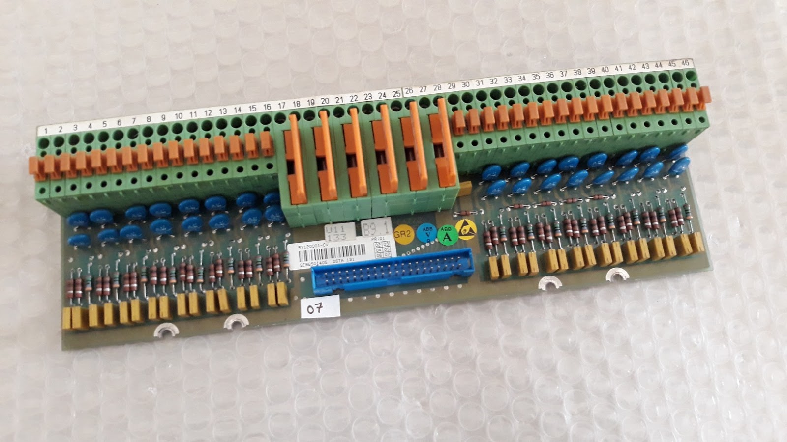 ABB 57120001-CV DSTA 131 CONNECTION UNIT DRIVE PC BOARD - Aeliya Marine