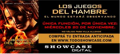 Cines Showcase (Argentina): Maratón de "Los Juegos del Hambre" y "En Llamas" | Real or not real News