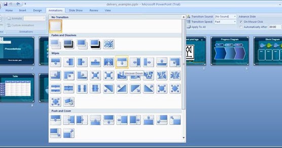 PowerPoint 2013: Aplicar Transiciones